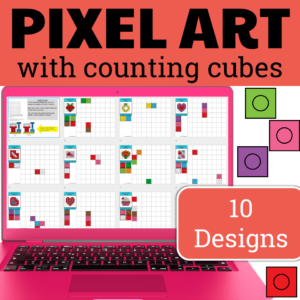 Valentine's Day Pixel Art STEM Challenges