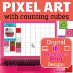 Valentine's Day Pixel Art STEM Challenges