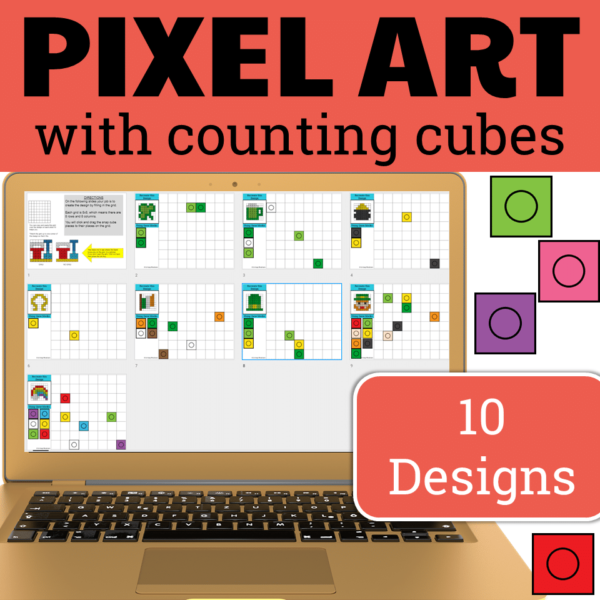 St. Patrick's Day Digital Pixel Art STEM Challenges