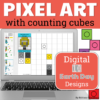 Earth Day Digital Pixel Art STEM Challenges