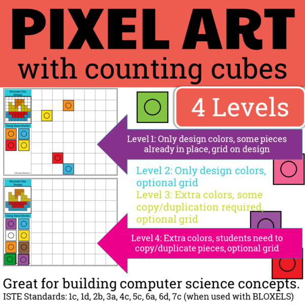 Cinco de Mayo Digital Pixel Art STEM Challenges