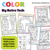 Technology Color By Retro Tech Printables