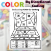 Technology Color By Code Worksheets Bundle