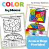 Technology Color By Mouse Icons Printable Worksheets