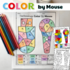 Technology Color By Mouse Icons Printable Worksheets