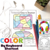 Technology Color By Code Worksheets Bundle