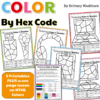 Technology Color By Code Printables