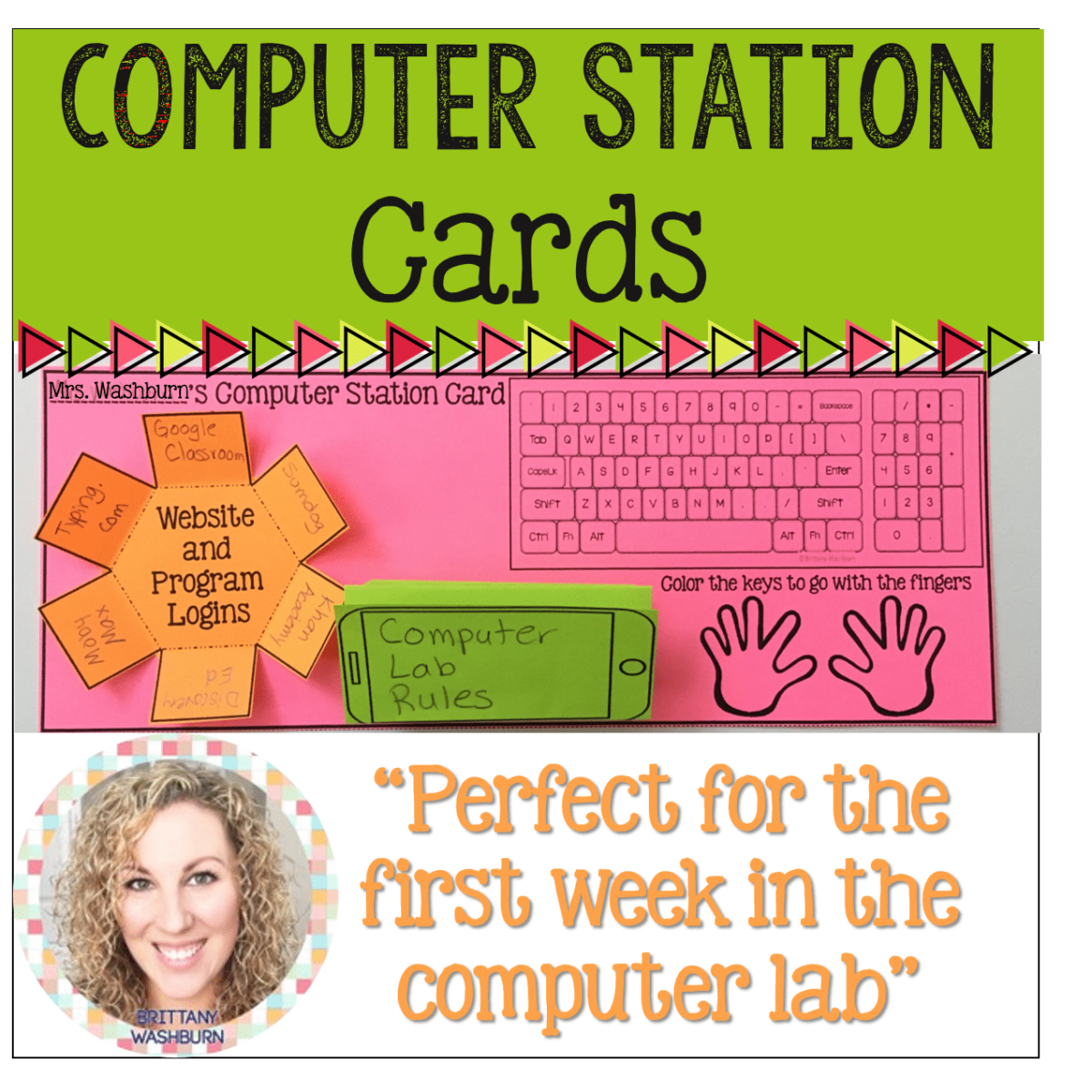 Computer Station Cards