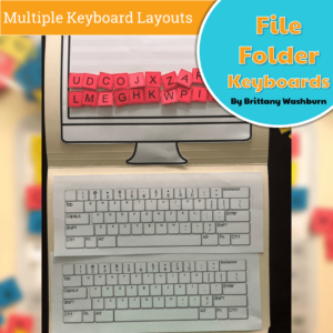 File Folder Keyboard Activities