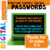 Digital Breakout Internet Safety: Passwords