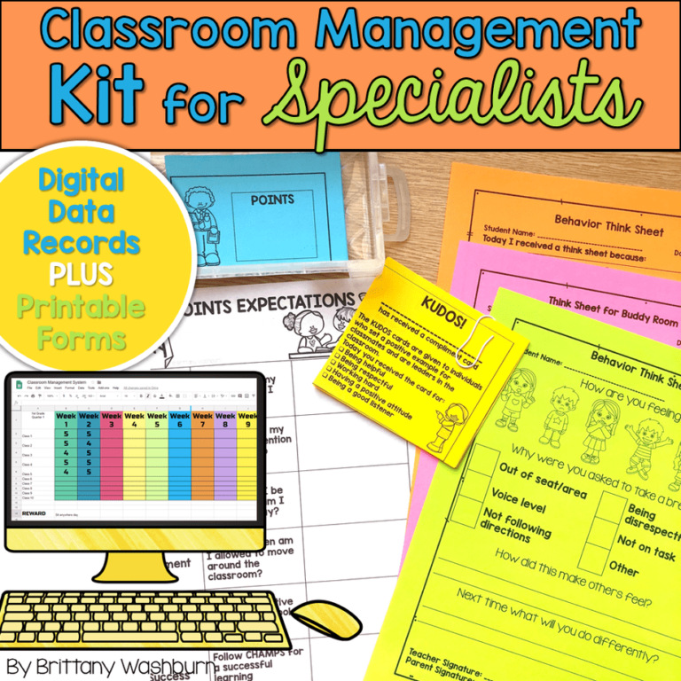Classroom Management Kit for Specialists