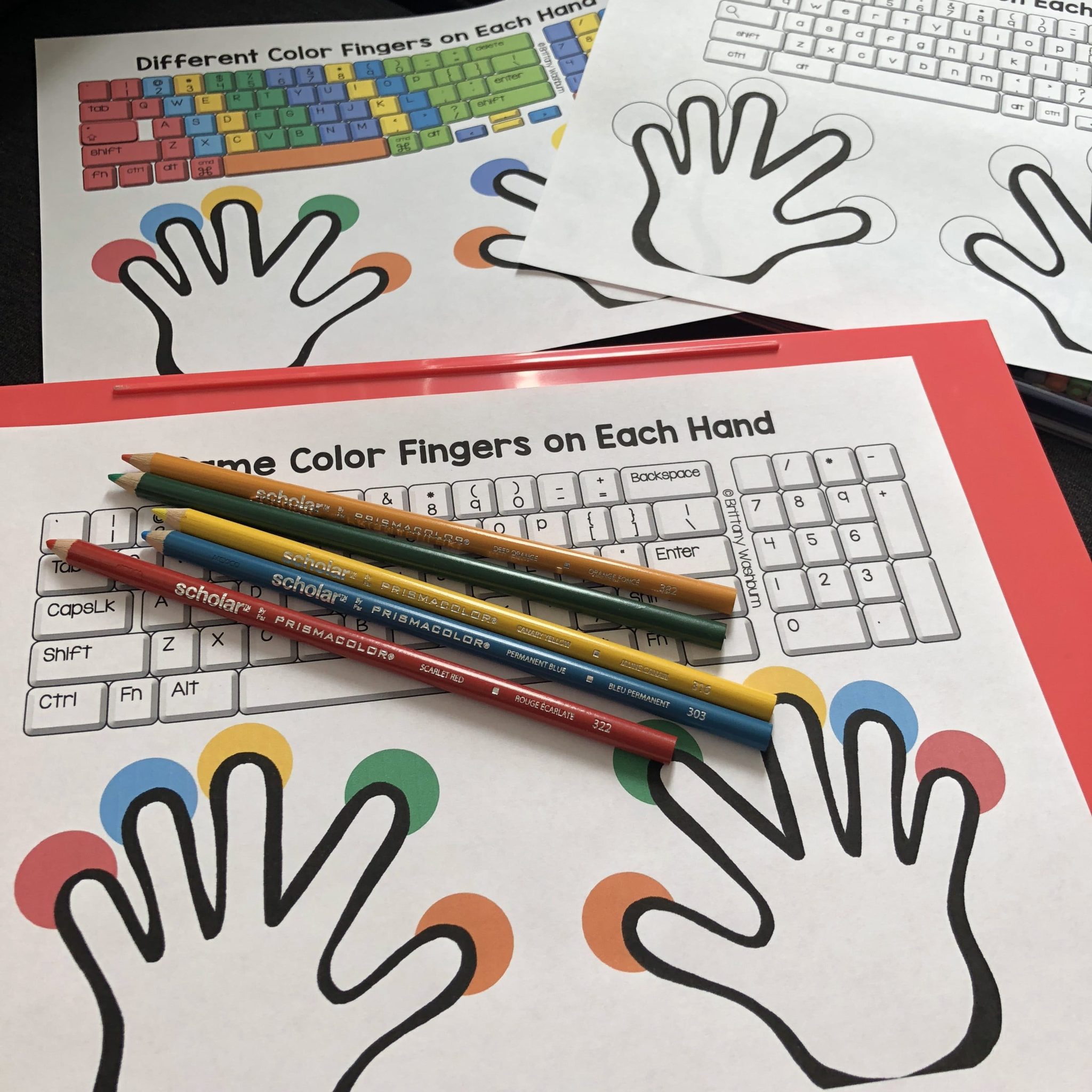 Typing Practice Printable Keyboard Pages