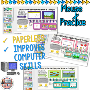 Mouse Practice Lessons for Laptops and Desktop Computers