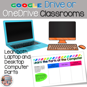 Label Computer Parts Digital Interactive Activities