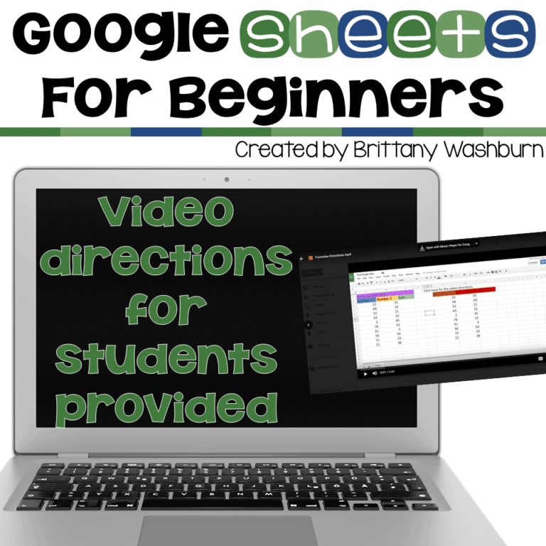 Google Sheets Lessons for Beginners