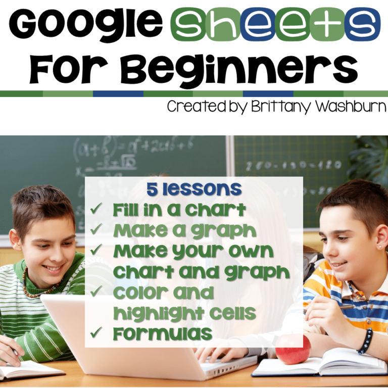 Google Sheets Lessons for Beginners