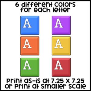 Technology Themed Decor Bulletin Board Letters