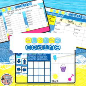 Summer Coding Digital Interactive Activities