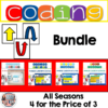 Coding Digital Interactive Activities All Seasons BUNDLE