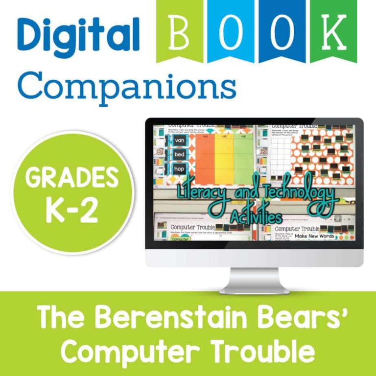 Computer Trouble Digital Book Companion Activities - Primary Grades K-2