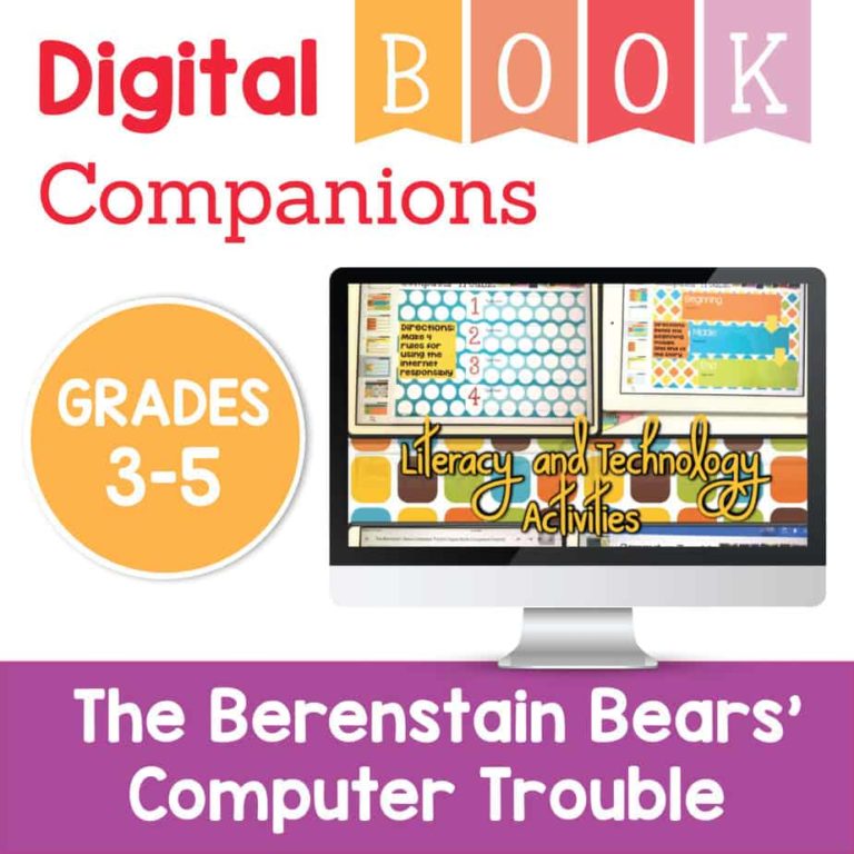 Computer Trouble Digital Book Companion Activities - Primary Grades K-2