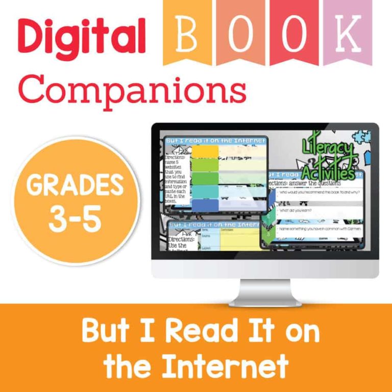 But I Read It on the Internet Digital Book Companion - Grades 3-5