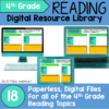 4th Grade Reading Standards Digital Resource Library