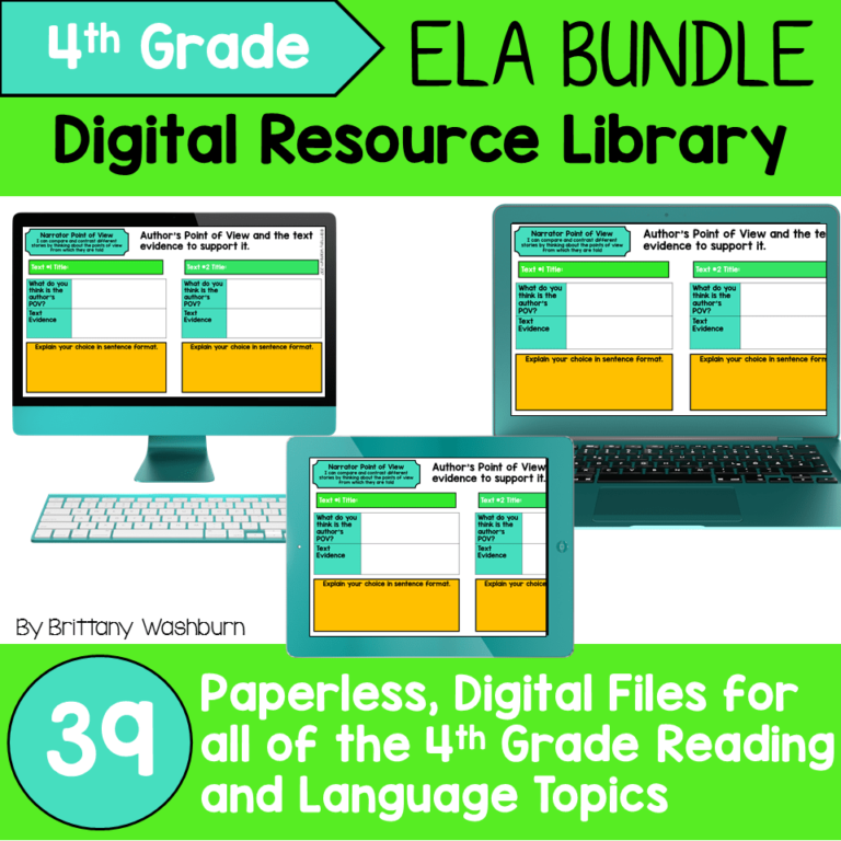3rd Grade Reading Standards Digital Resource Library