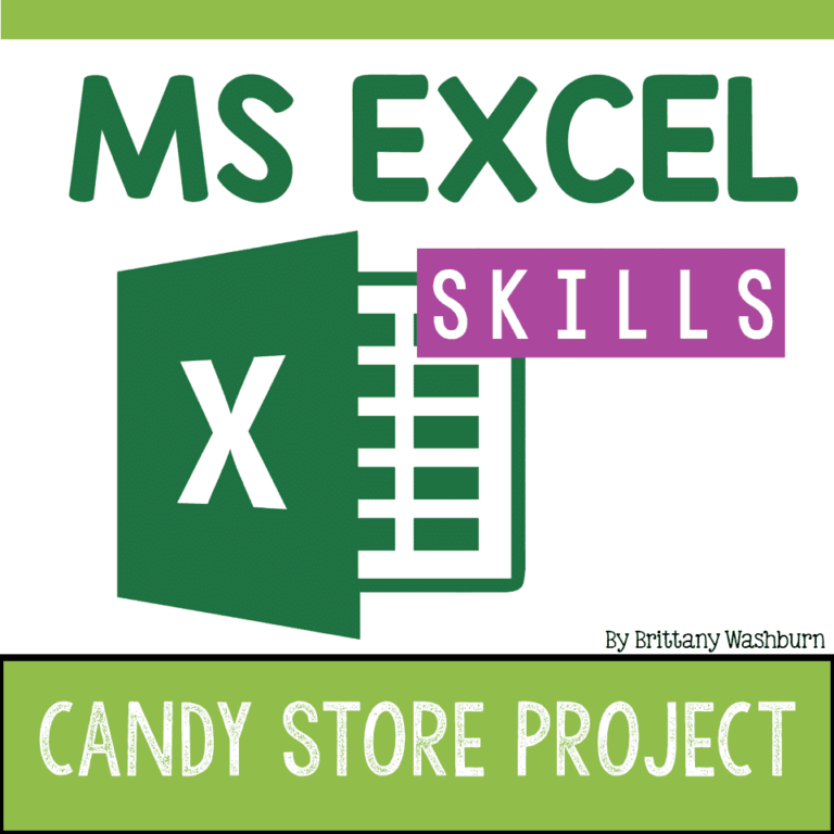 Excel Skills Project - Candy Store