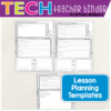 Technology Teacher Planning and Data Binder
