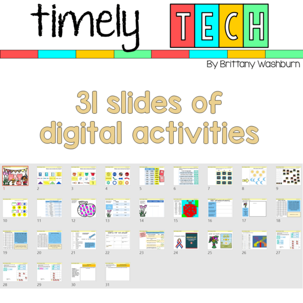 Timely Tech - 26 May Themed Technology Activities