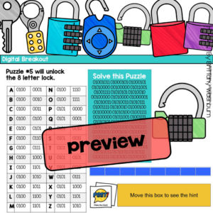 Digital Breakout 3-5 Computer Rules