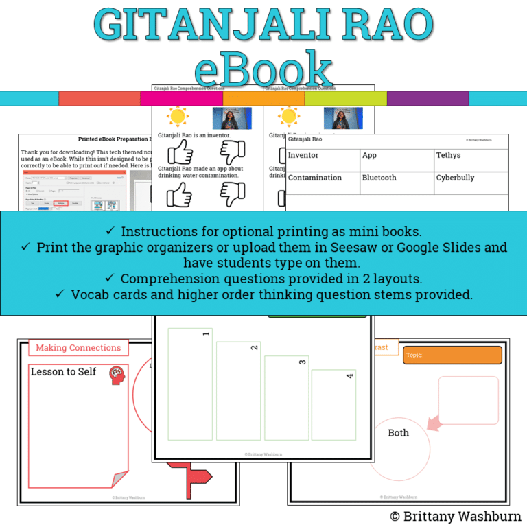 Gitanjali Rao Booklet
