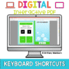 Keyboard Shortcuts Bubble Theme Interactive PDF