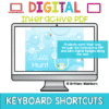 Keyboard Shortcuts Bubble Theme Interactive PDF