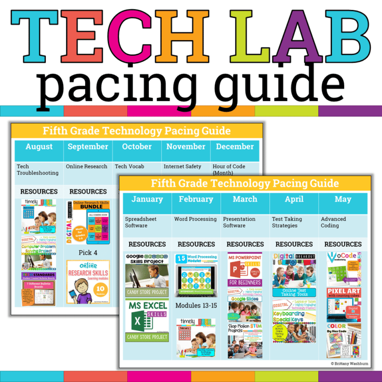 K-5 Technology Activities Bundle