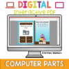 Computer Parts Cupcake Theme Interactive PDF