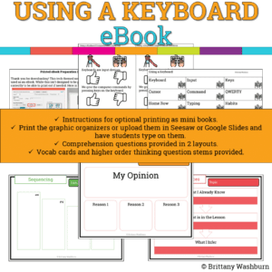 Using a Keyboard Booklet