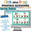 Spring Digital Phonics Click and Drag Practice