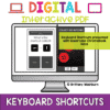 Keyboard Shortcuts Button Theme Interactive PDF