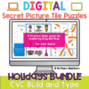 Digital CVC Build and Type Secret Picture Tiles Holidays Bundle