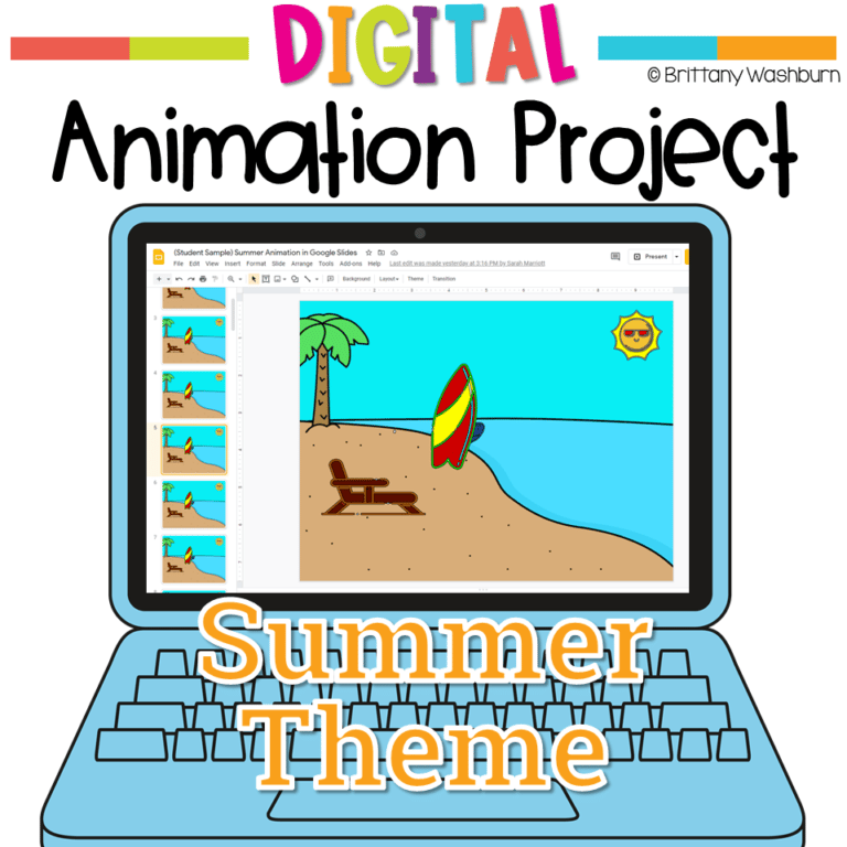 End of Year Digital Activities for Elementary Students