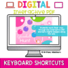 Keyboard Shortcuts Gumball Theme Interactive PDF