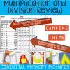 Camping Themed Multiplication and Division Practice DIGITAL Mystery ...