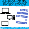 Back to School Multiplication and Division Practice DIGITAL Mystery ...