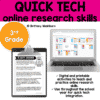 Online Research Skills Activities Quick Tech 3rd Grade