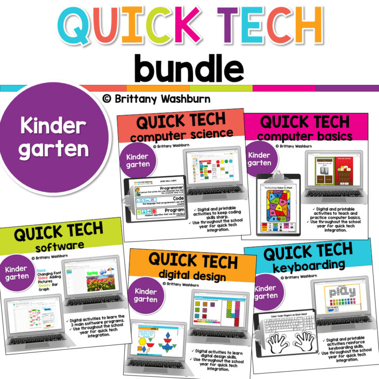iPad Activities for Kindergarten