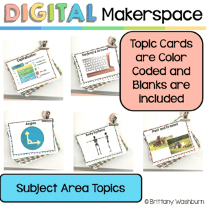 Digital Makerspace and STEM Tasks