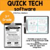 Quick Tech Activities 3rd Grade Bundle