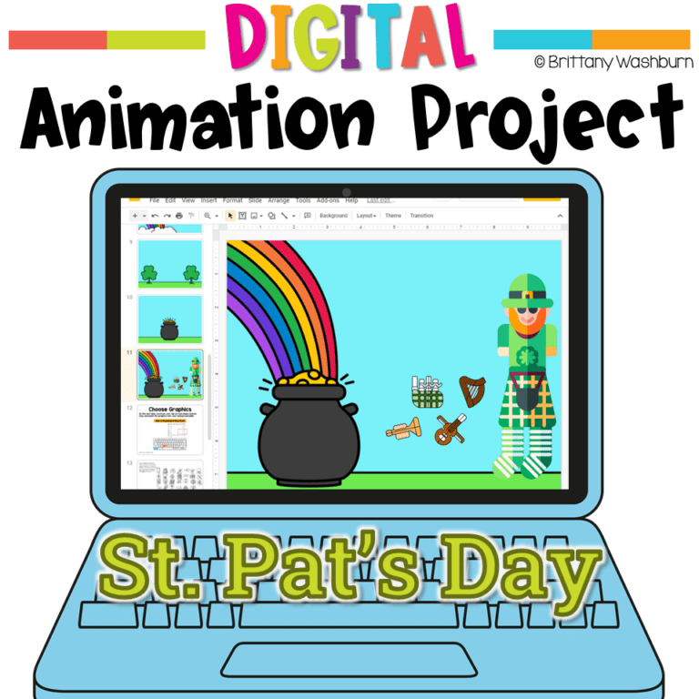 Saint Patrick's Day Computer Lab Activities K-5